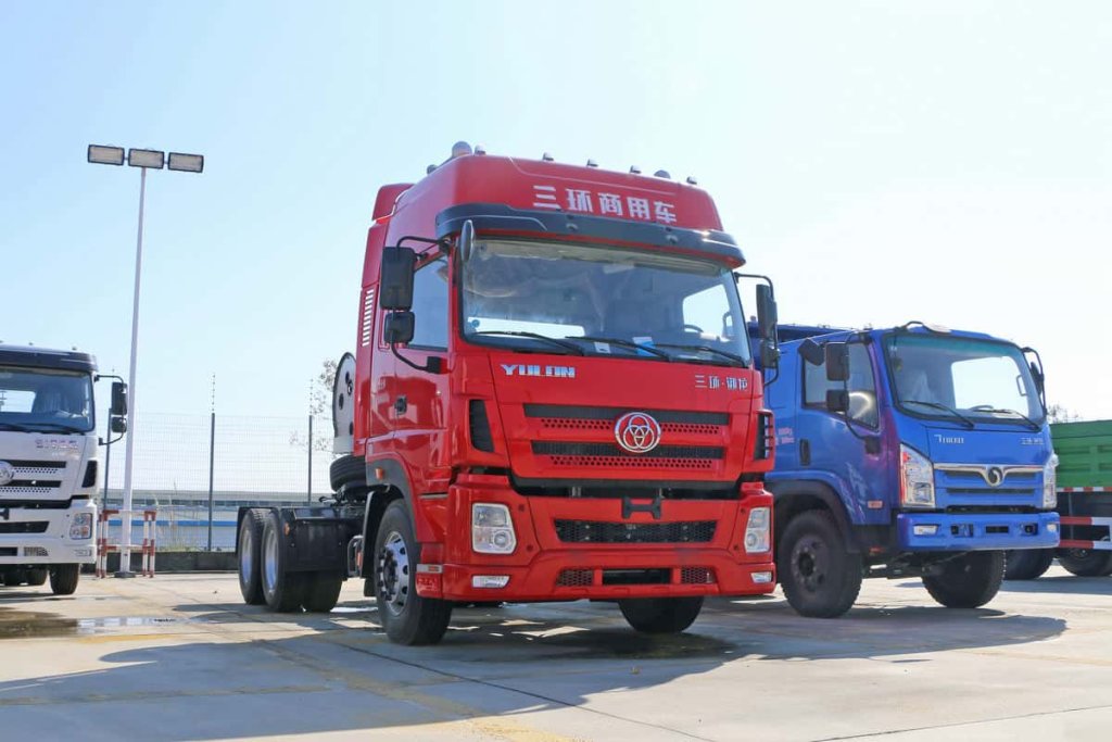 Tri-Ring 6x4 Diesel Tractor Truck Weichai Engine - STQ4257L04Y2N6 ...